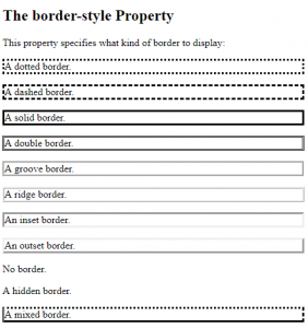 CSS TUTORIAL IN BANGLA PART-4: CSS Borders And Outlines - w3programmers.com Bangla